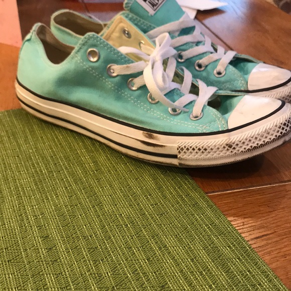 Converse | Shoes | Aqua Blue Converse | Poshmark